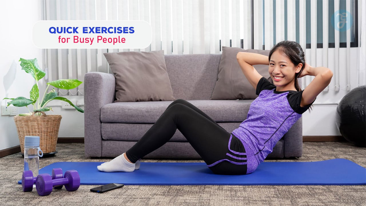 15 Minute Workouts: 50 Quick Exercises for Busy People